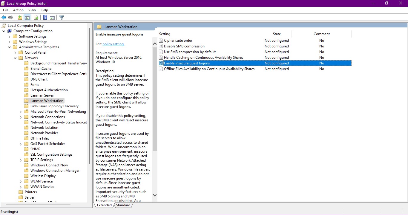 حل مشکل عدم دسترسی به پوشه اشتراک گذاشته شده و در شبکه - کافه آموزش ...